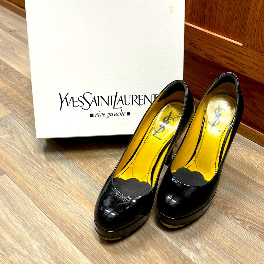Ysl Trooper 80 Pump - Gem